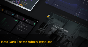 10+ Free and premium Dark admin theme template for website 2020