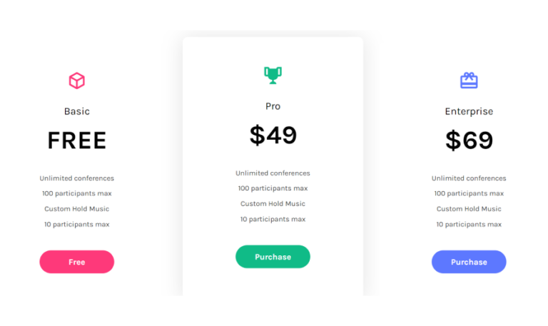 21+ Free Bootstrap Pricing Table Examples to Use in 2025