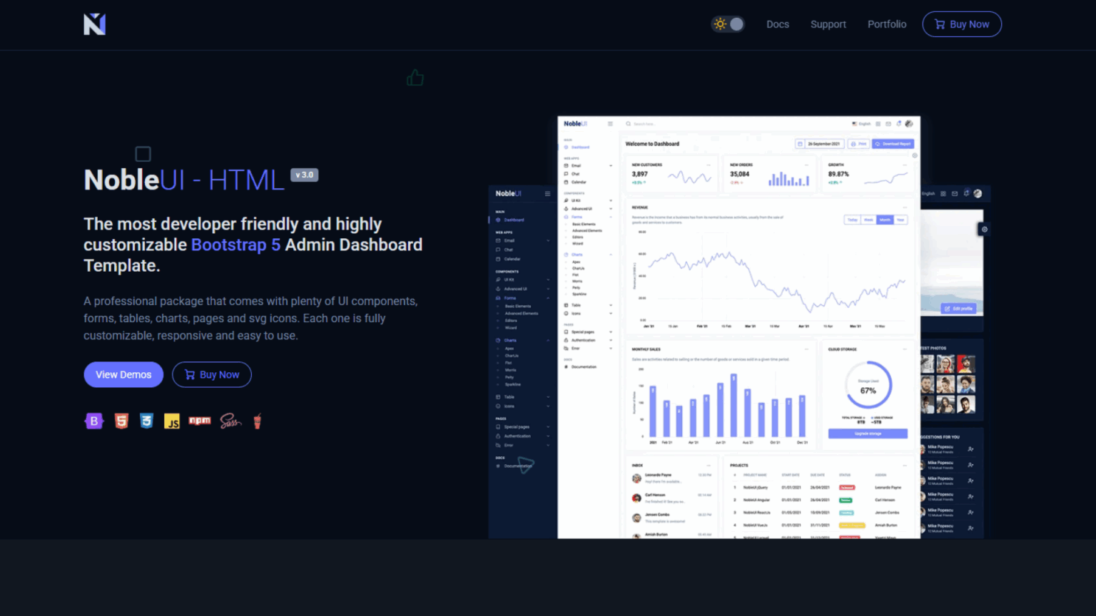 Amazing Collections of Bootstrap 5 Templates & Themes